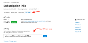 Semrush API — How To Use Guide